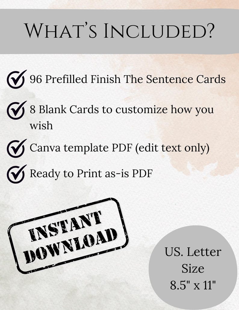 Team Building Finish the Sentence Cards | Staff Icebreaker Game ...