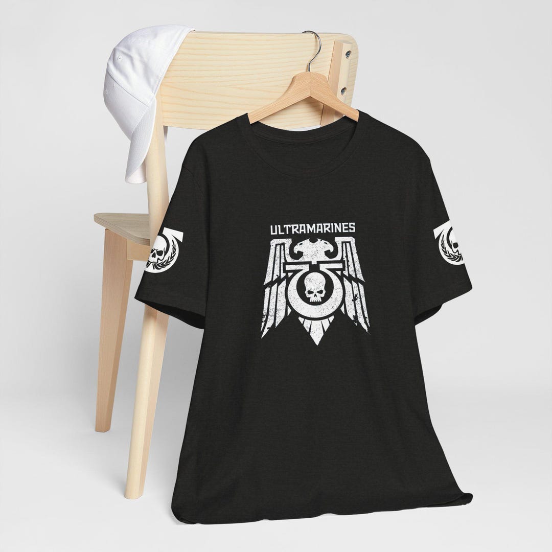 Warhammer 40K Ultramarines T-shirt | Space Marine Uniform Style Tee ...