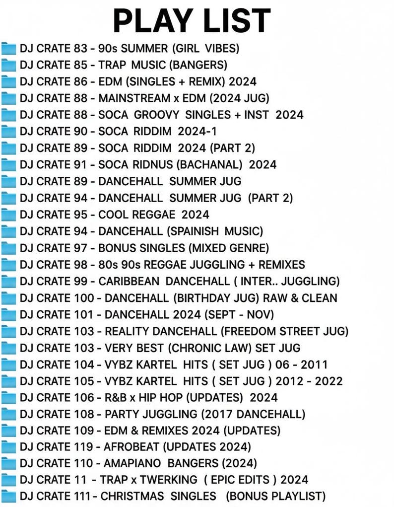 Mega DJ Juggling 100 Set Crates Slide to View - Etsy