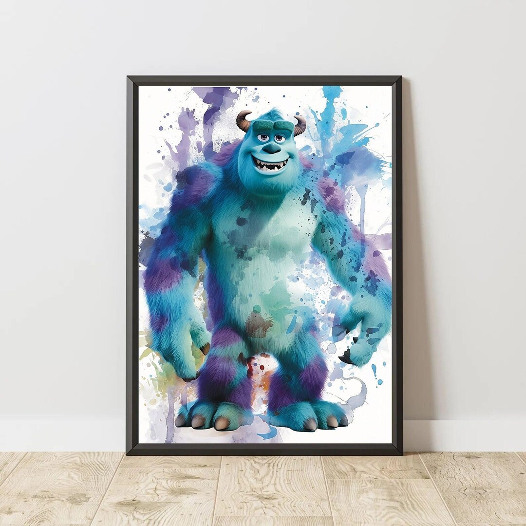 James P. Sullivan Poster | Monsters, Inc. Wall Art - Etsy