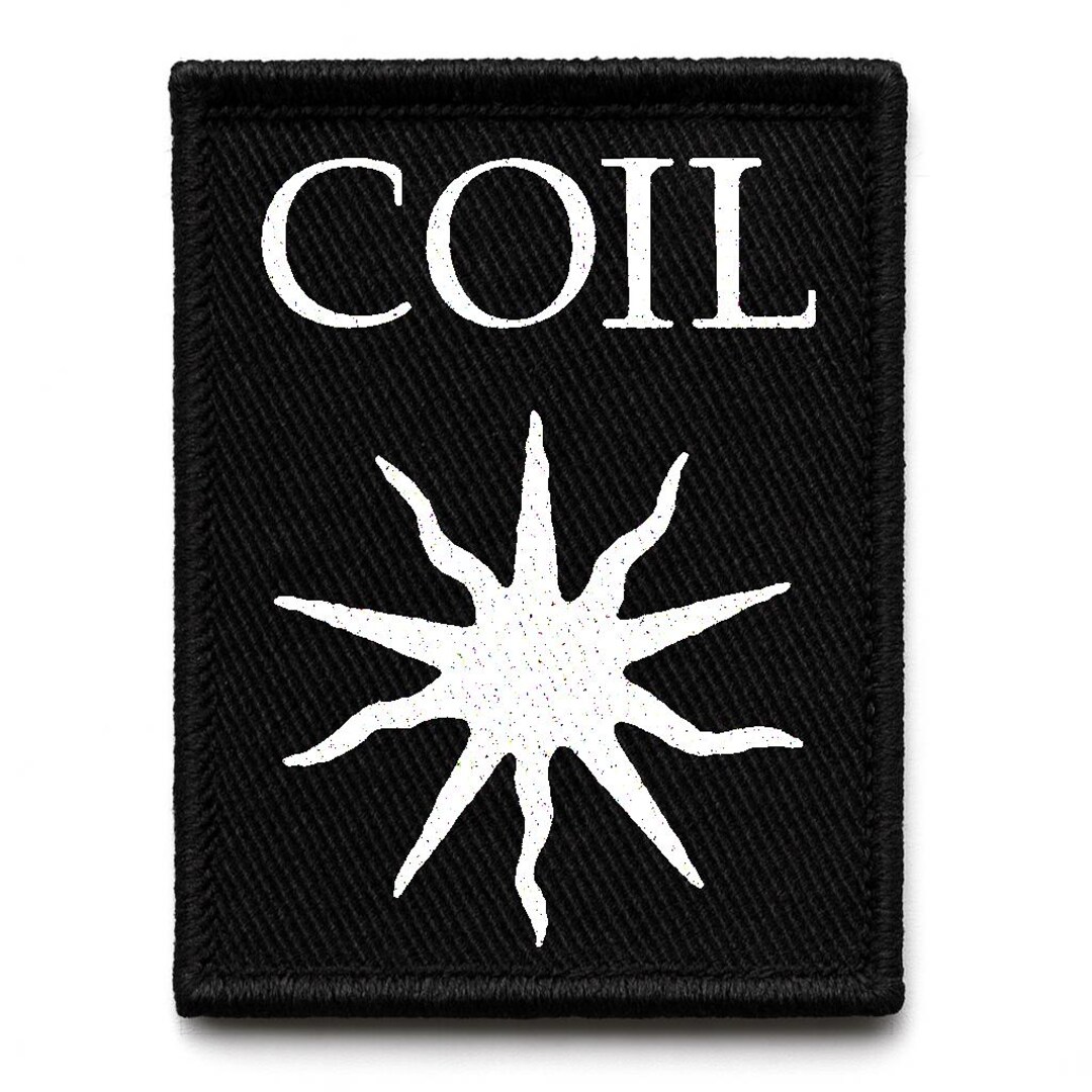 Coil Patch Darkwave Goth Postpunk | PT002 - Etsy