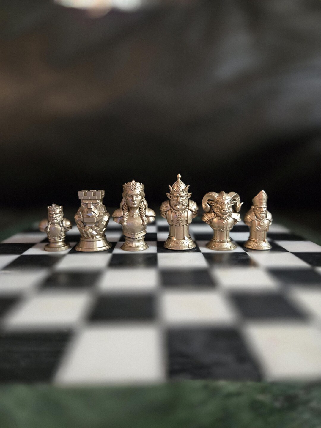 Dwarf Themed Chess Pieces - Etsy