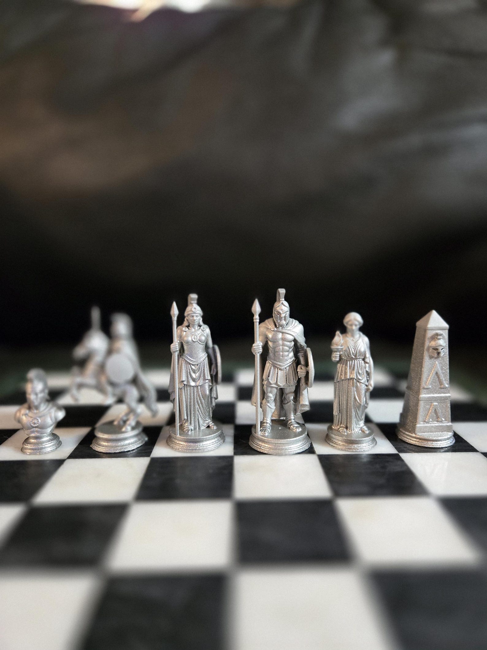 Spartan Themed Chess Pieces - Etsy