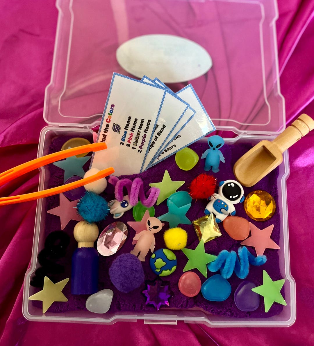Outer Space Mini Sensory Kit - Etsy