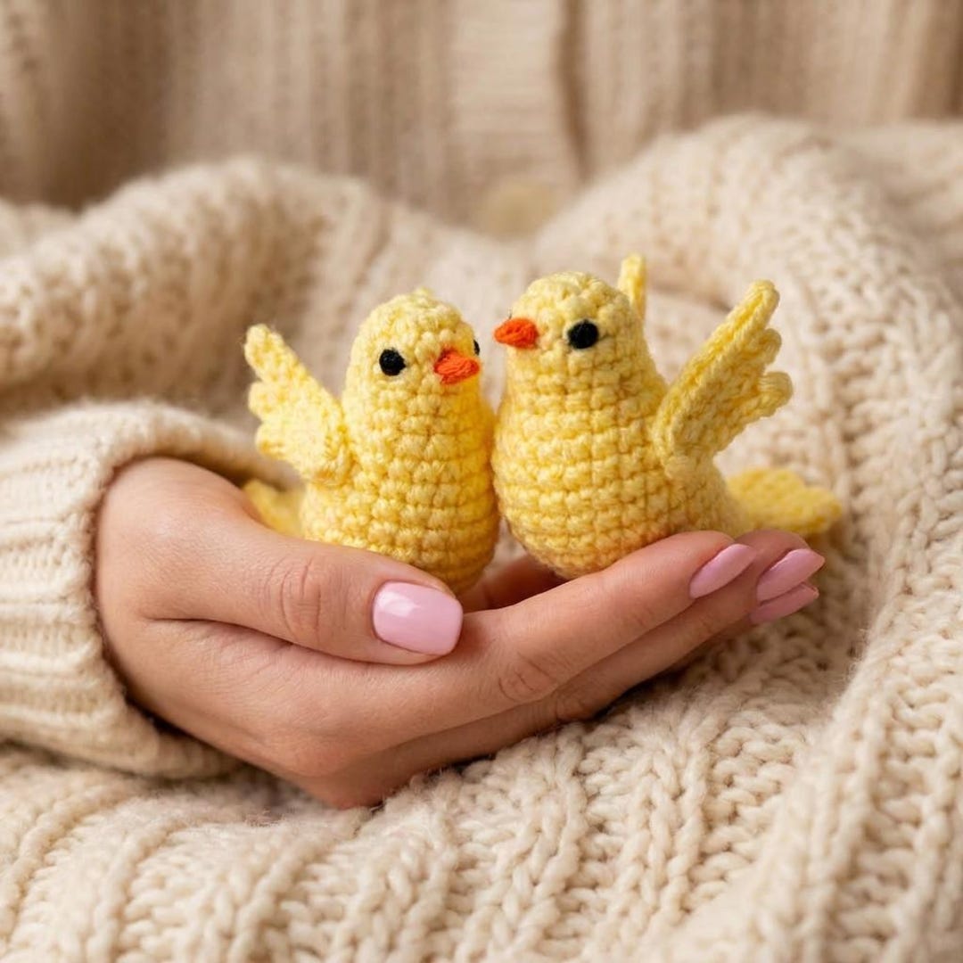 Doves of Peace Amigurumi Crochet Pattern – Tiny Wedding Bird PDF - Etsy