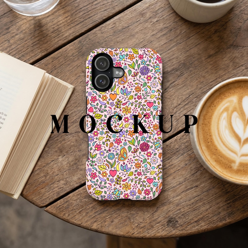 IPhone 17 Case Mockup, Magnetic Impact-resistant Case Mockup (PSD ...