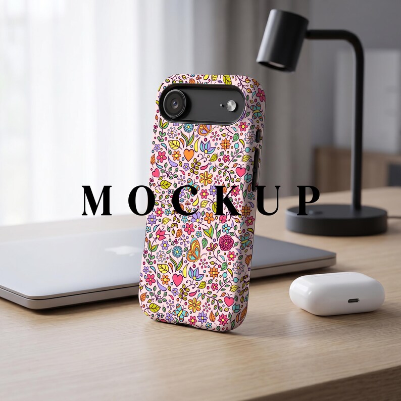 IPhone 17 Air Case Mockup, Magnetic Case Mockup, Impact Resistant Phone ...