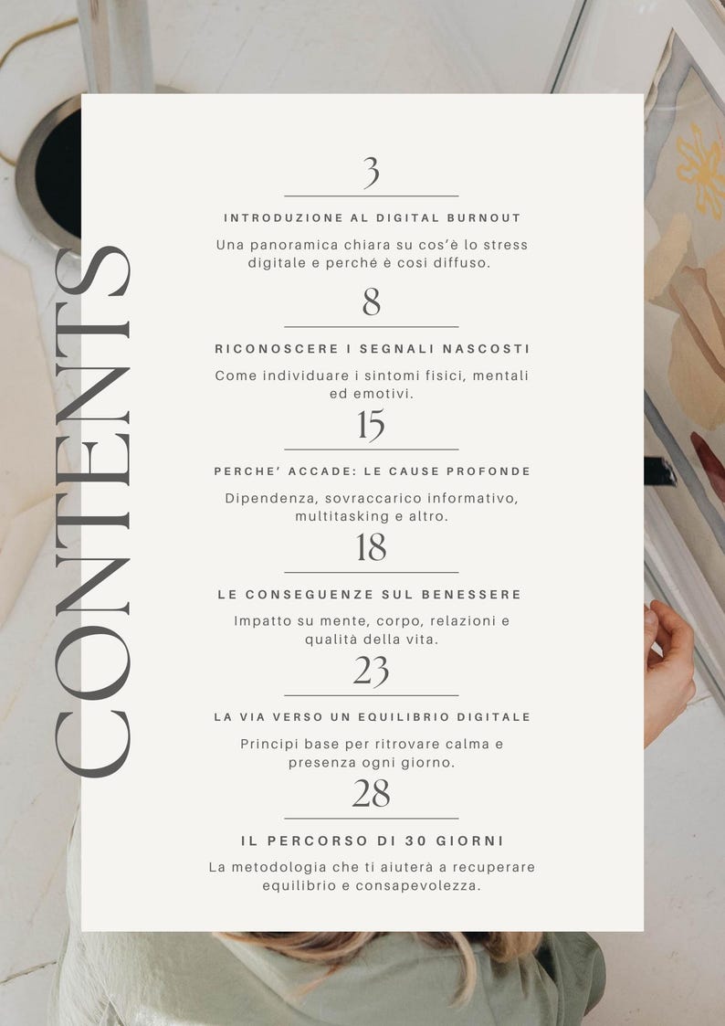 Digital Detox Guide • E-book per Ritrovare Calma, Focus E Benessere ...