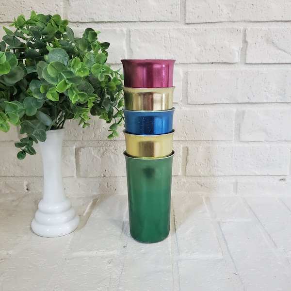 Old Metal Cups - Etsy