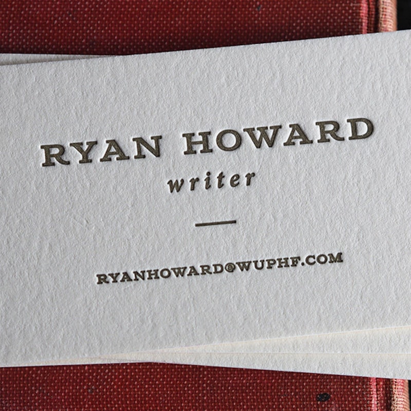 Writer Business Card - Etsy