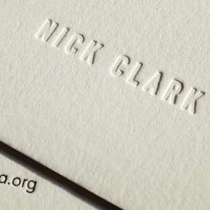 The Requisite Card – Custom Letterpress Printed Calling Cards - Etsy