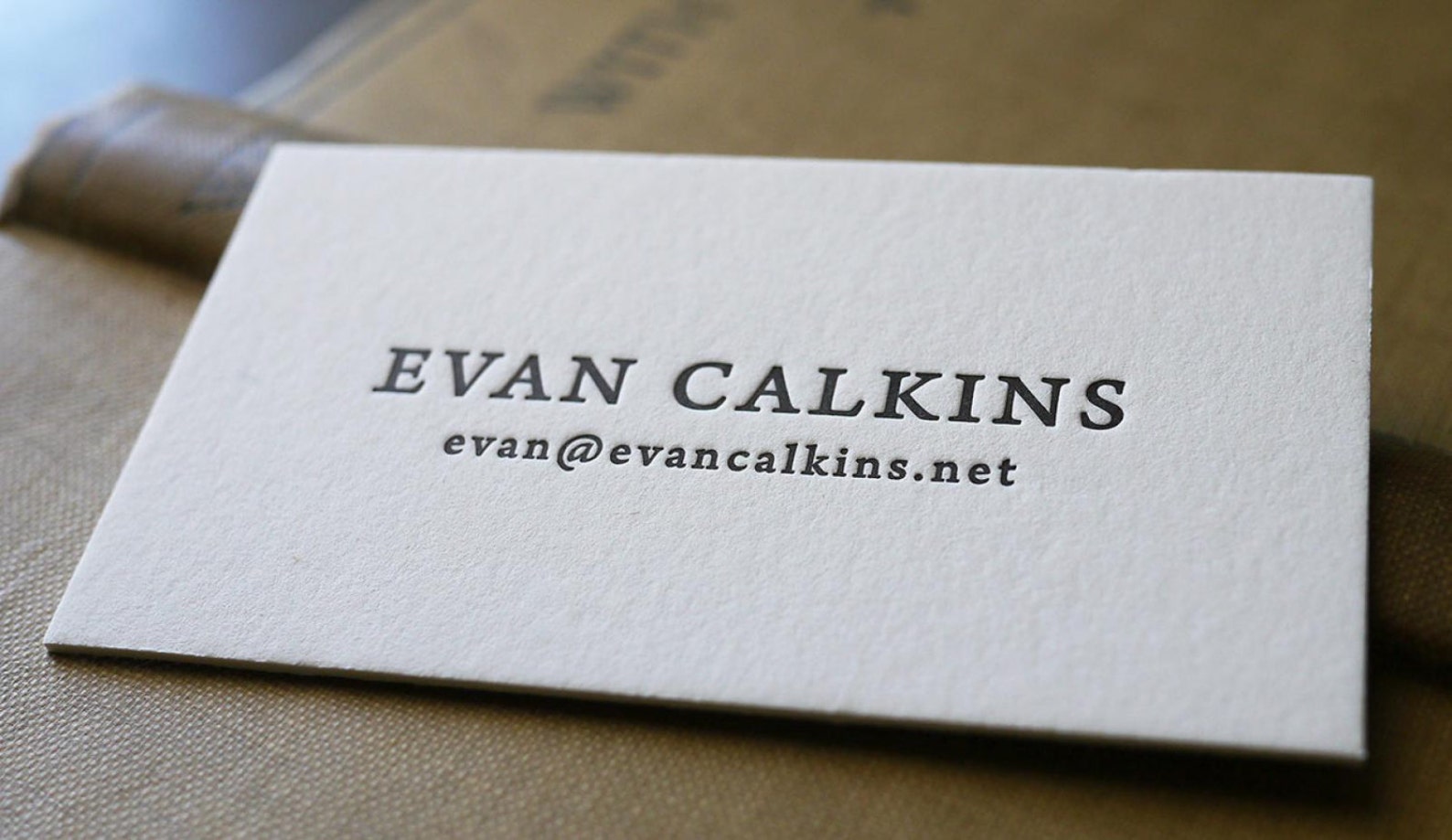 The Scholar – Custom Letterpress Printed Calling Cards - Etsy