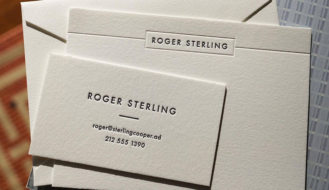 The Kennedy Set – Custom Letterpress Printed Stationery Set - Etsy