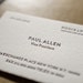 The Improved Paul Allen – Custom Letterpress Printed Calling Cards - Etsy