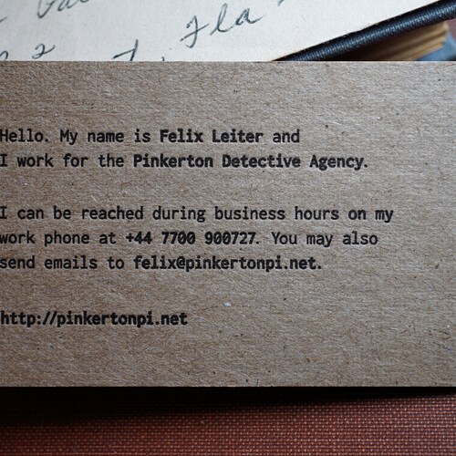 The Requisite Card Custom Letterpress Printed Calling Cards - Etsy