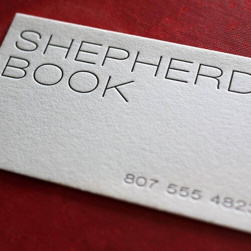 The Requisite Card Custom Letterpress Printed Calling Cards - Etsy