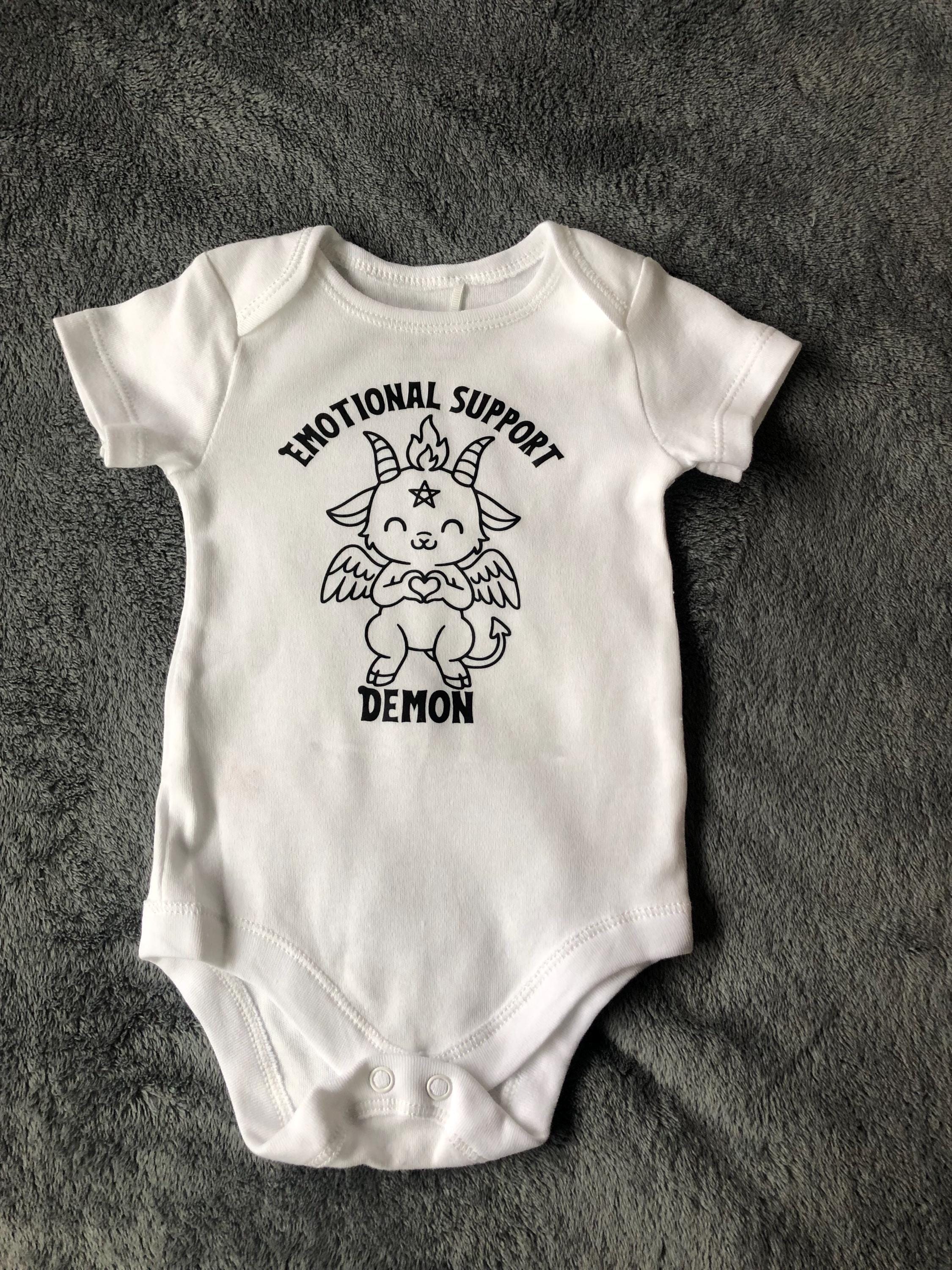 3 Piece Behemoth Baby Outfit, Babies Emotional Support Demon, Cute ...