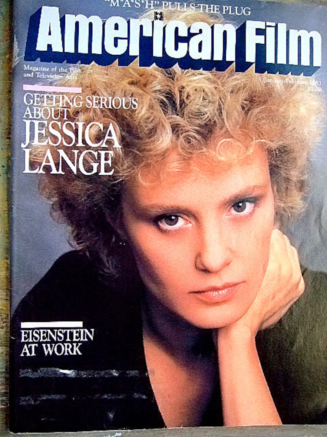 Vintage 1983 American Film Magazine, Jessica Lange, End of M*A*S*H ...