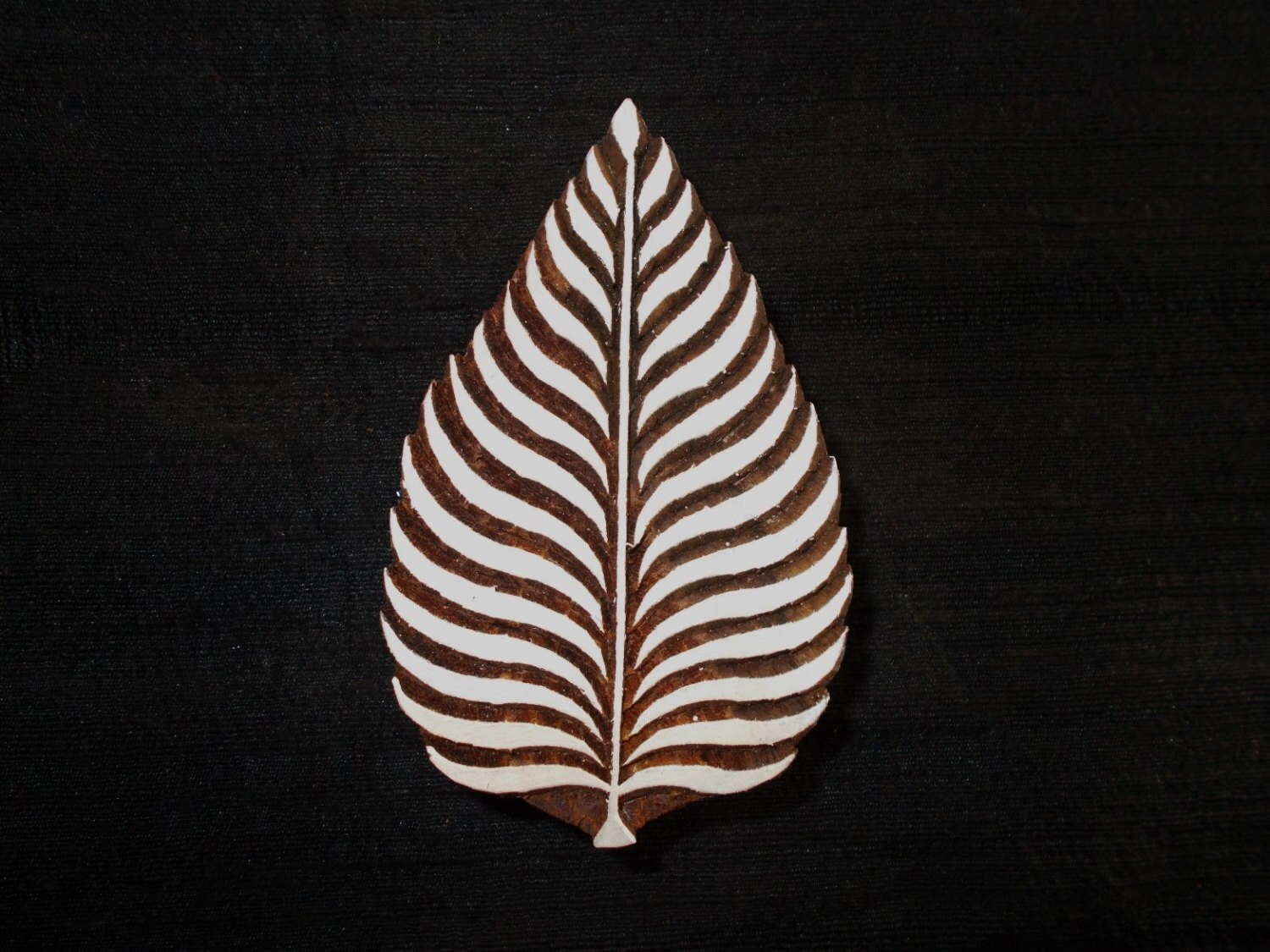 Craft Supplies & Tools Paper, Party & Kids Big Leaf Indian block ...