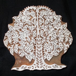 Tree of Life Indian Block Printing Stamps/wooden Block for Printing ...