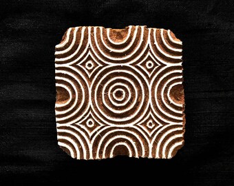 Star Pattern Indian Block Printing Stamp/tjap/textile Pottery | Etsy