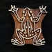 Frog Animal Design Indian Block Printing Stamp/tjap/wooden - Etsy