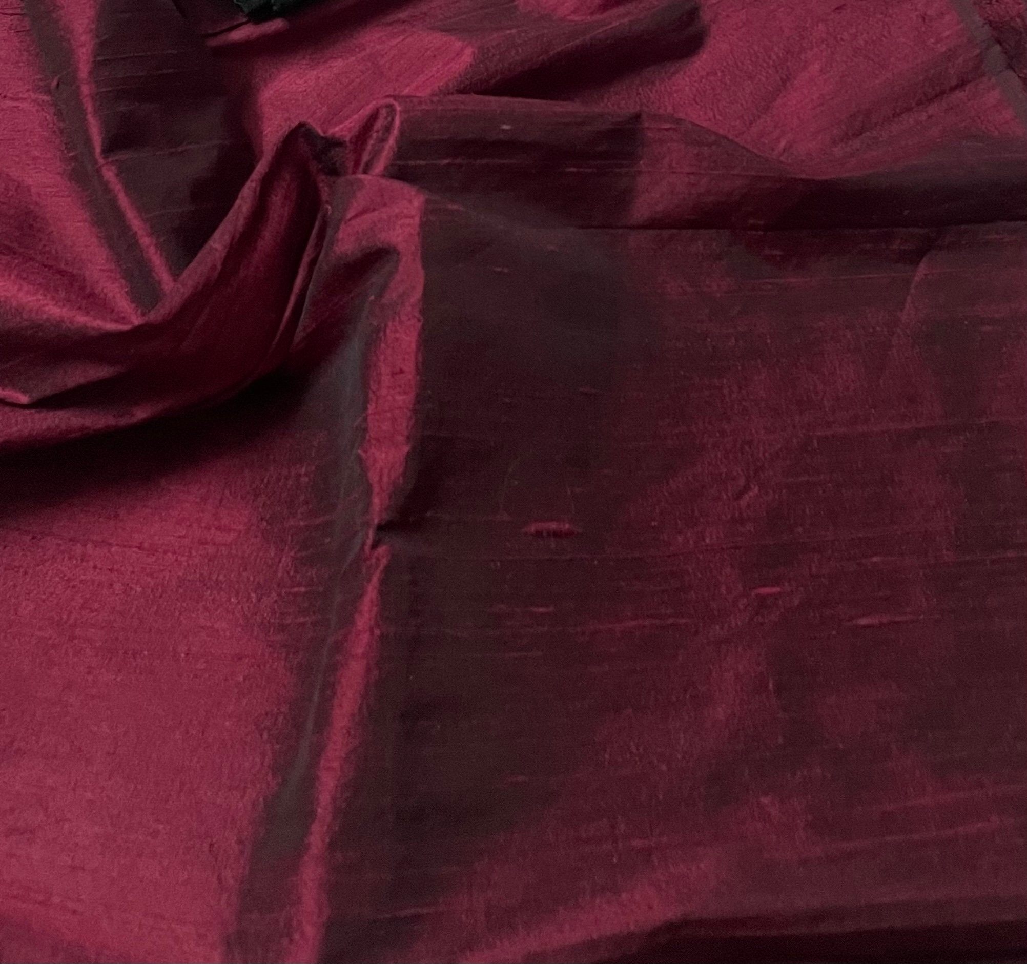 Maroon Silk