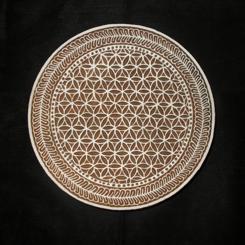 Rustic Circle Stamp - Etsy