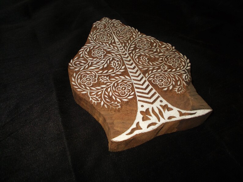Tree of Life Indian Block Printing Stamps/wooden Block for Printing ...
