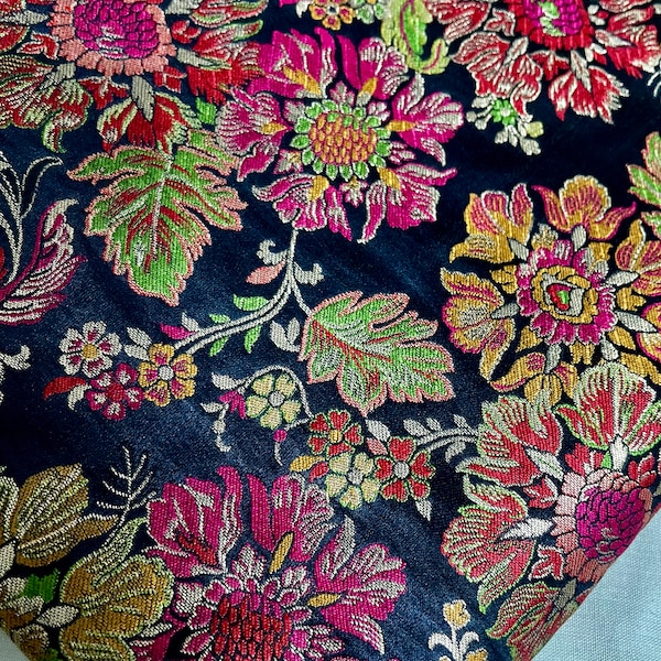 Indian Silk Fabric - Etsy