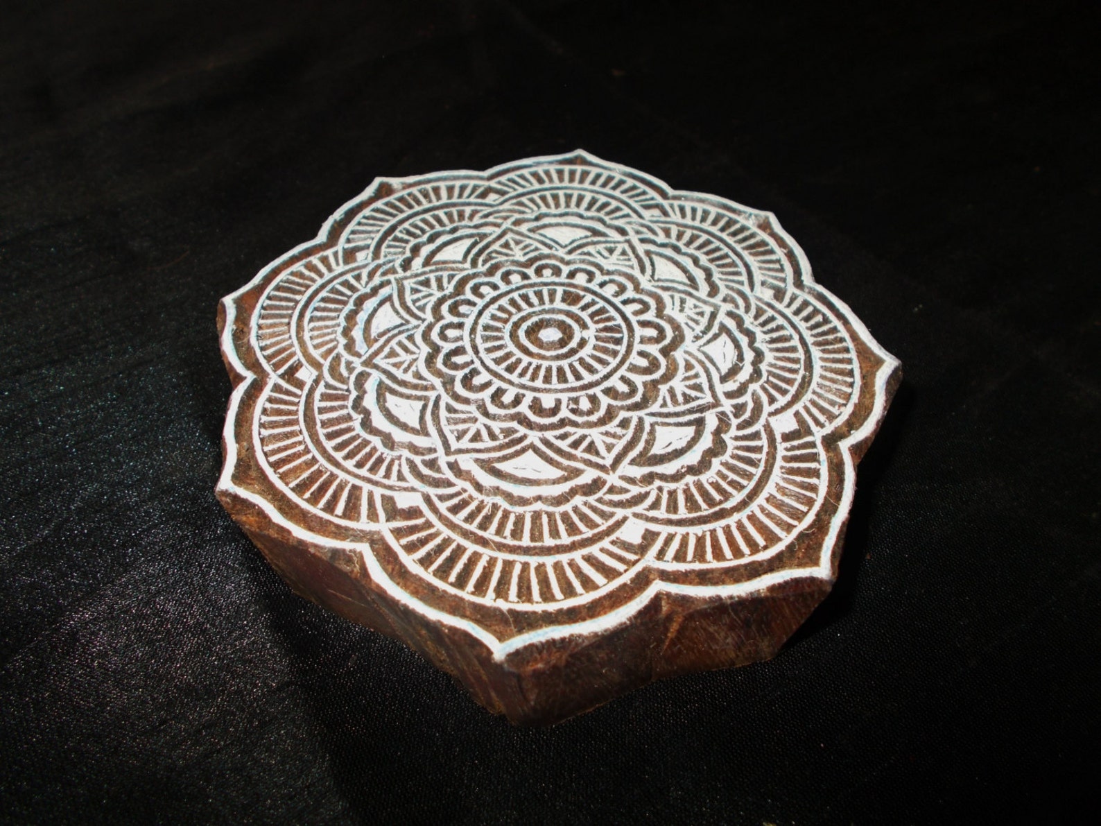 Circle Indian Block Printing Stamps/wooden Block for Printing/ - Etsy