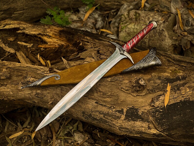 Handmade Anduril & Sting Sword Set | Inspired by Lord of the Rings ...