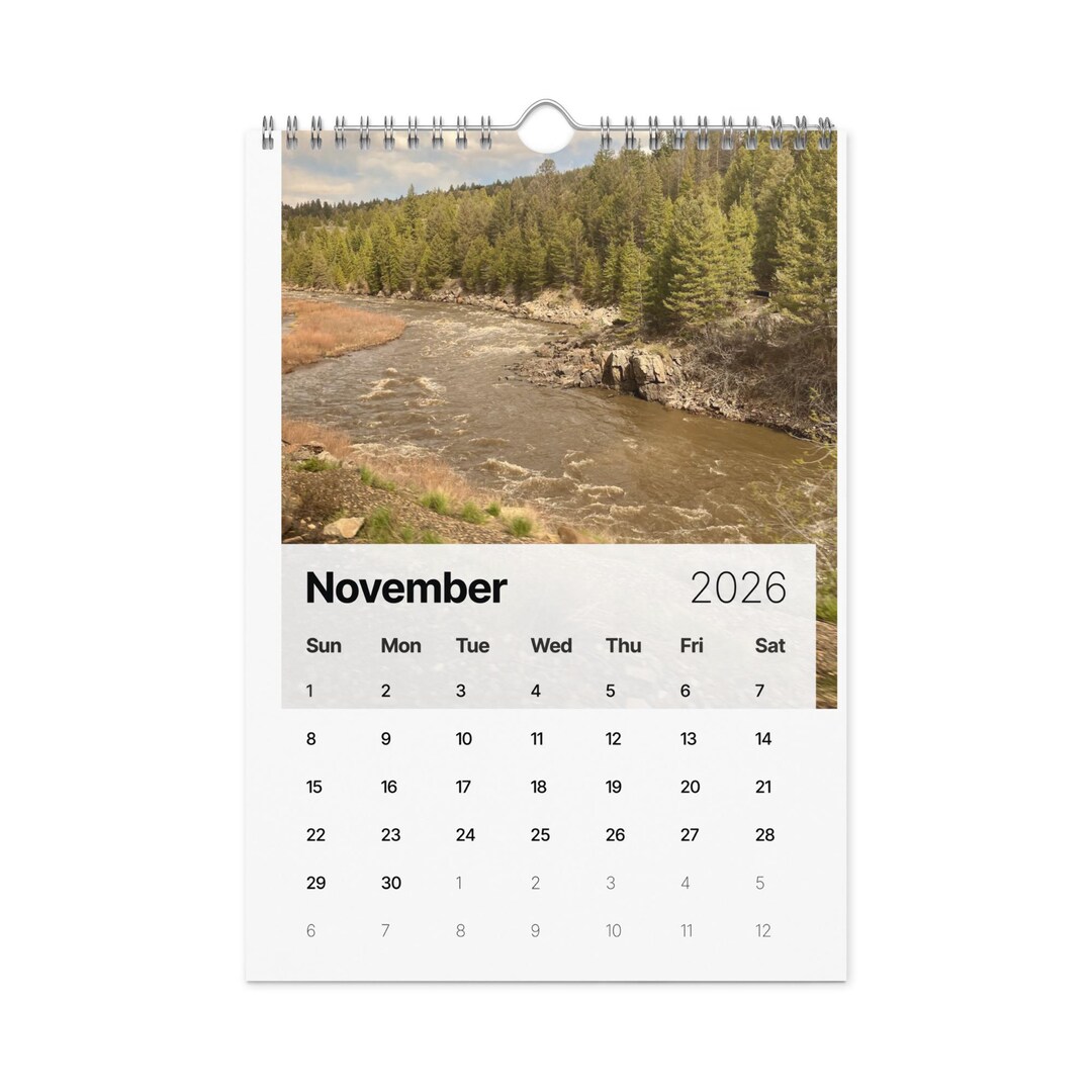 Colorado Nature 2026 Wall Calendar - Etsy