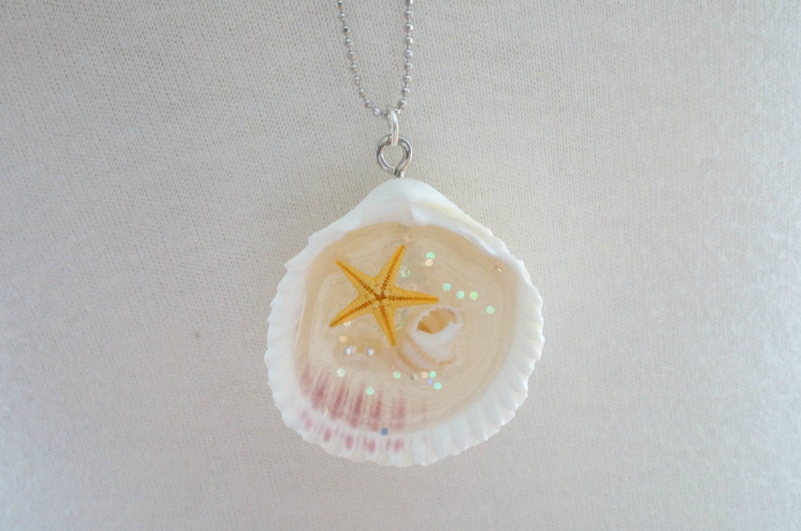 Large Shell Necklace - Etsy Australia