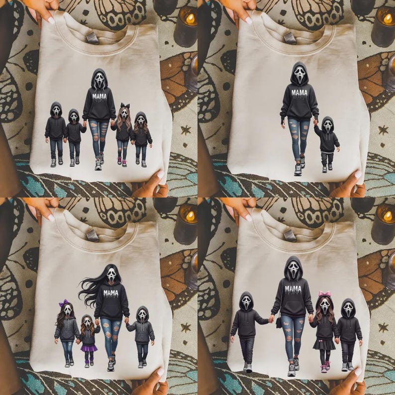 Halloween Horror Mama PNG Bundle – Killer Mama Clipart – Ghostface Mom ...