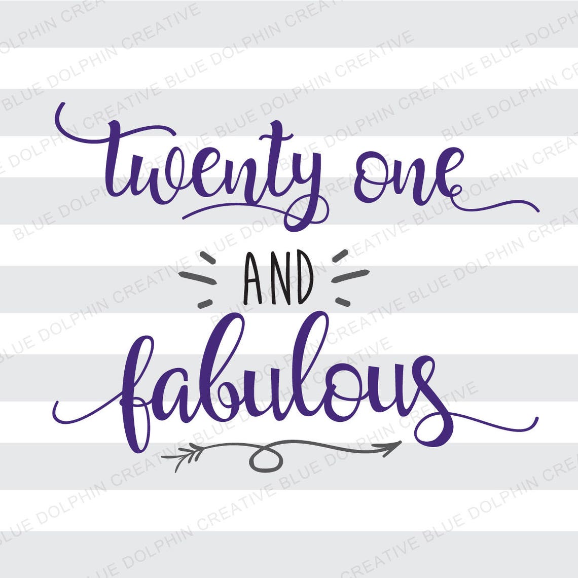 Twenty One and Fabulous SVG Png Pdf Jpg Ai Dxf 21st Birthday - Etsy