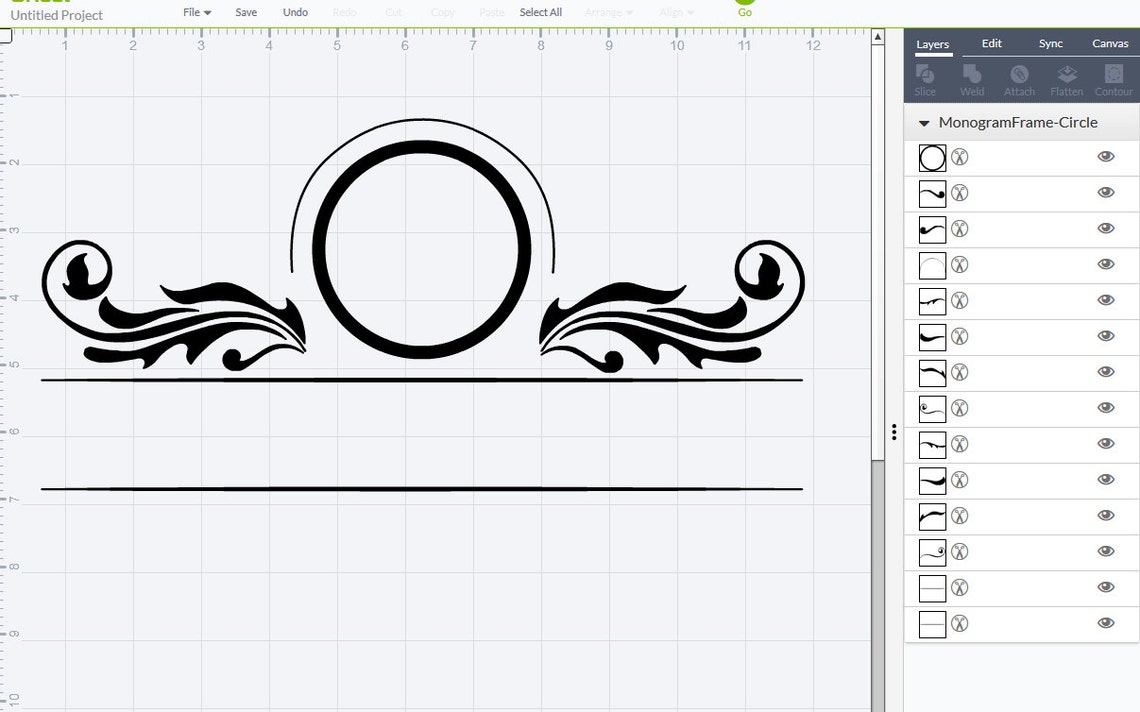 Mailbox Monogram Name Frame SVG Png Pdf Dxf Jpg Ai Cutting File, Front ...