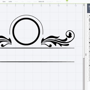 Mailbox Monogram Name Frame SVG Png Pdf Dxf Jpg Ai Cutting File, Front ...