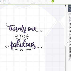 Twenty One and Fabulous SVG Png Pdf Jpg Ai Dxf, 21st Birthday, Cut File ...