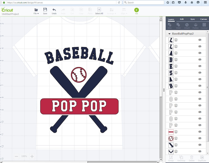 Baseball Pop Pop SVG Png Pdf / Cricut Electronic Cutters / Diy - Etsy