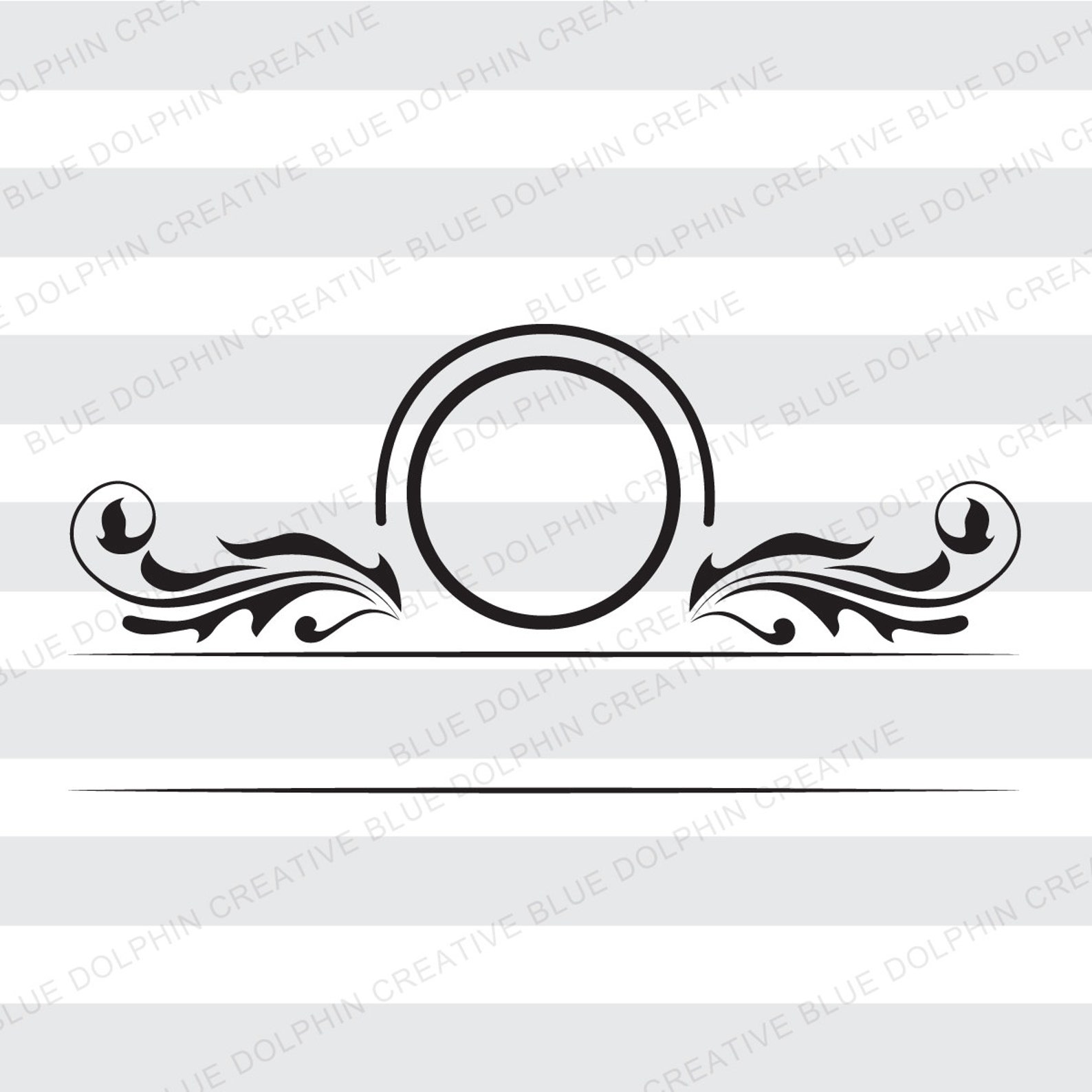 Mailbox Monogram Name Frame SVG Png Pdf Dxf Jpg Ai Cutting File, Front ...