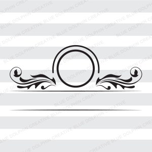 Mailbox Monogram Name Frame SVG Png Pdf Dxf Jpg Ai Cutting File, Front ...