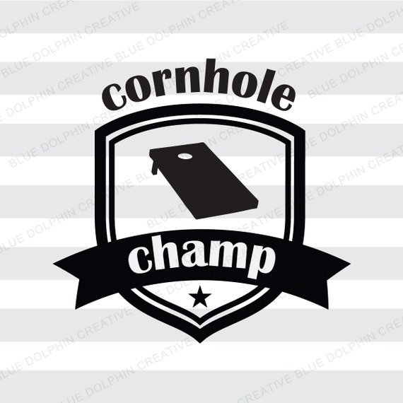 Cornhole Champ SVG PNG PDF / Corn Hole Cut File / Tailgating | Etsy Israel