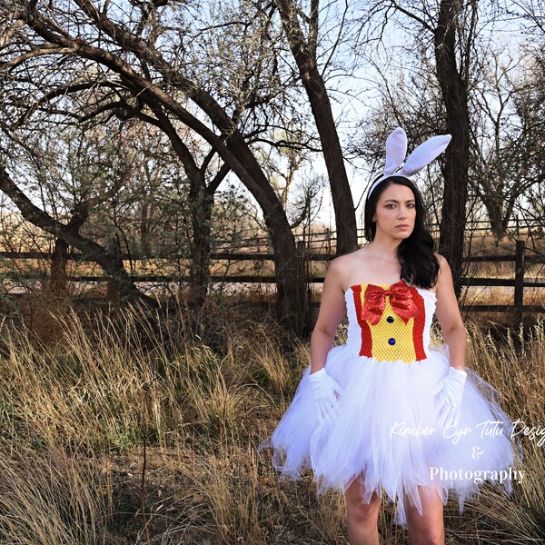 White Rabbit Costume - Etsy