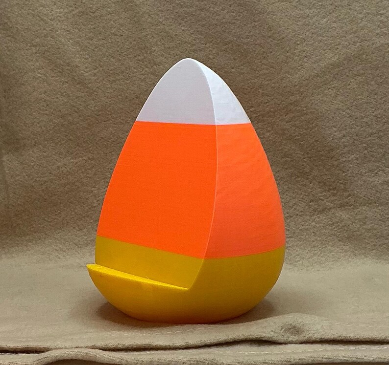 3D Printed Candy Corn Phone Stand: Fall Desk Decor - Etsy Australia