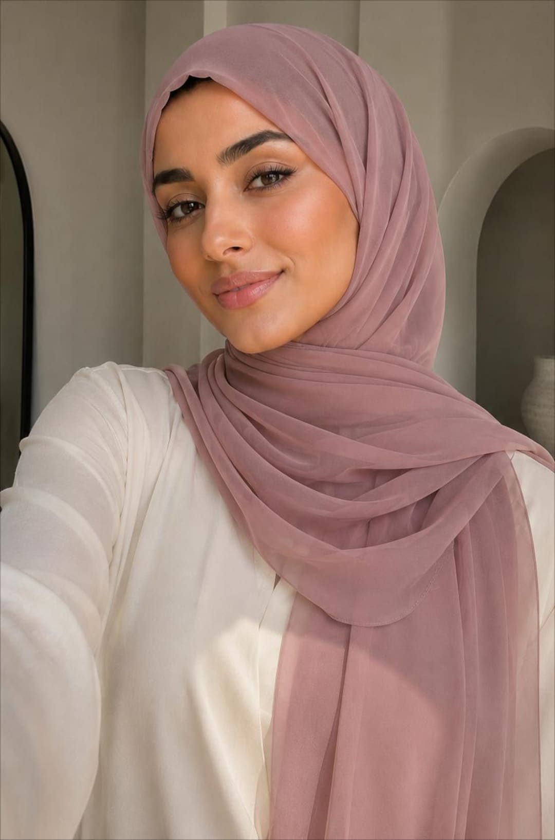 Instant Hijab with Built-In Undercap & Magnet | Easy Wear Modest Hijab ...