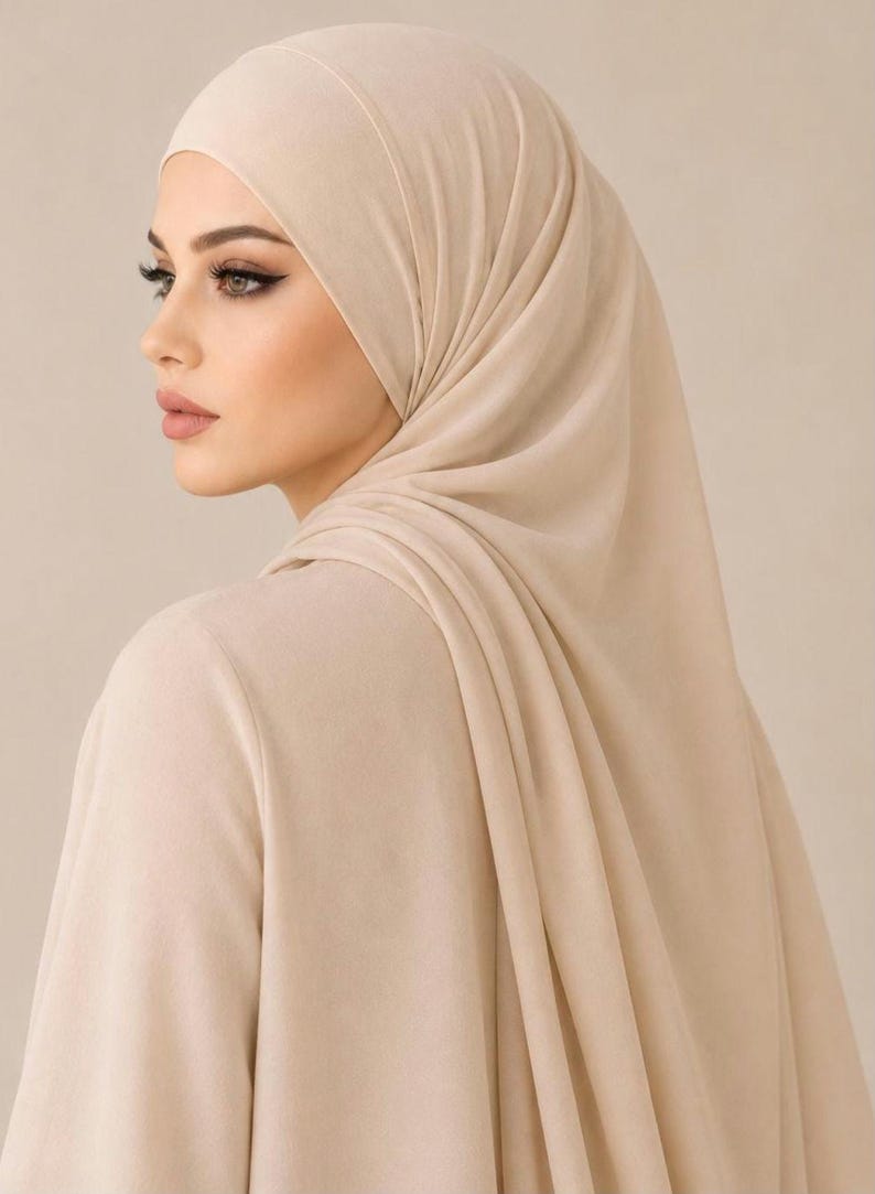 Instant Hijab with Built-In Undercap & Magnet | Easy Wear Modest Hijab ...