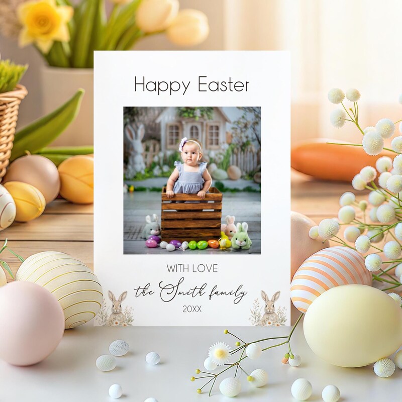 Easter Cards With Photo - Etsy