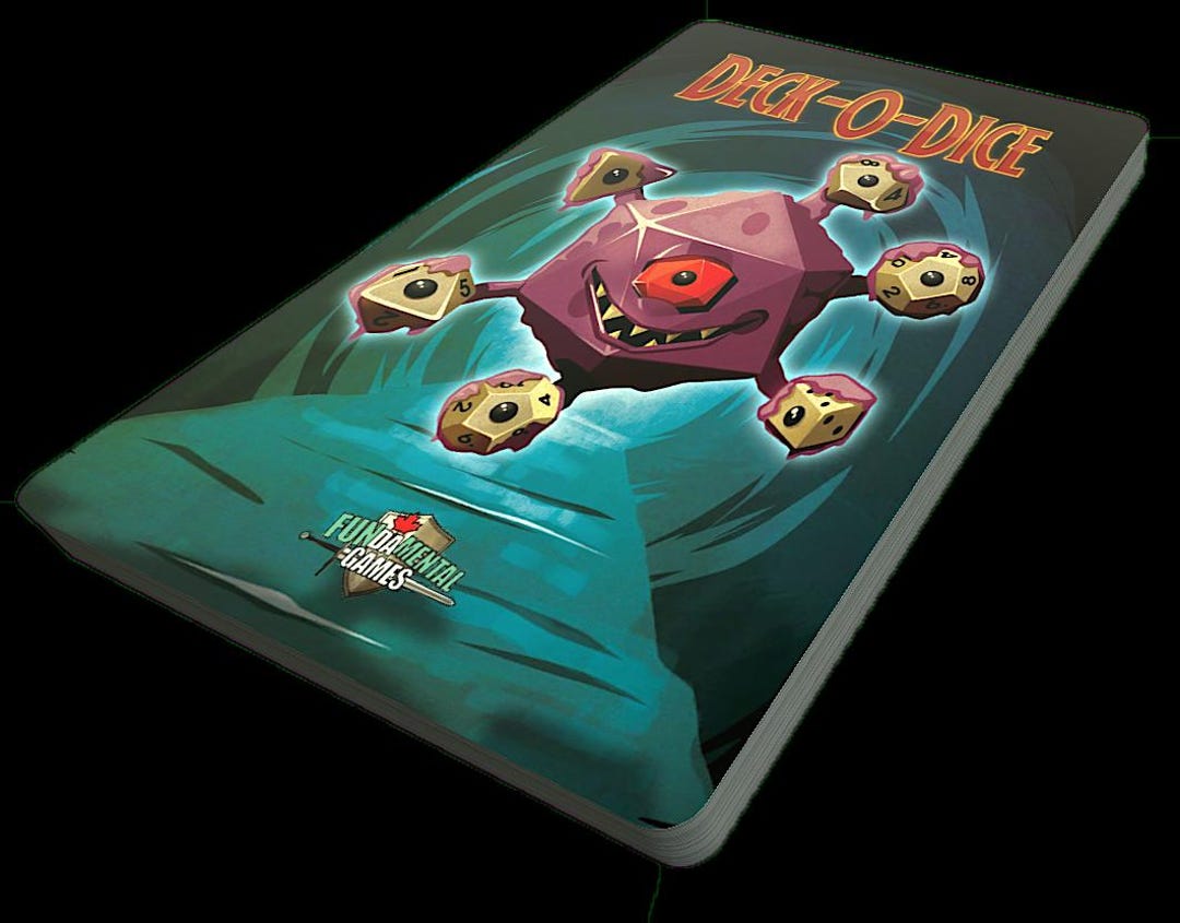 Deck-o-dice: Polyhedral Dice Cards + Game (printable PDF) - Etsy