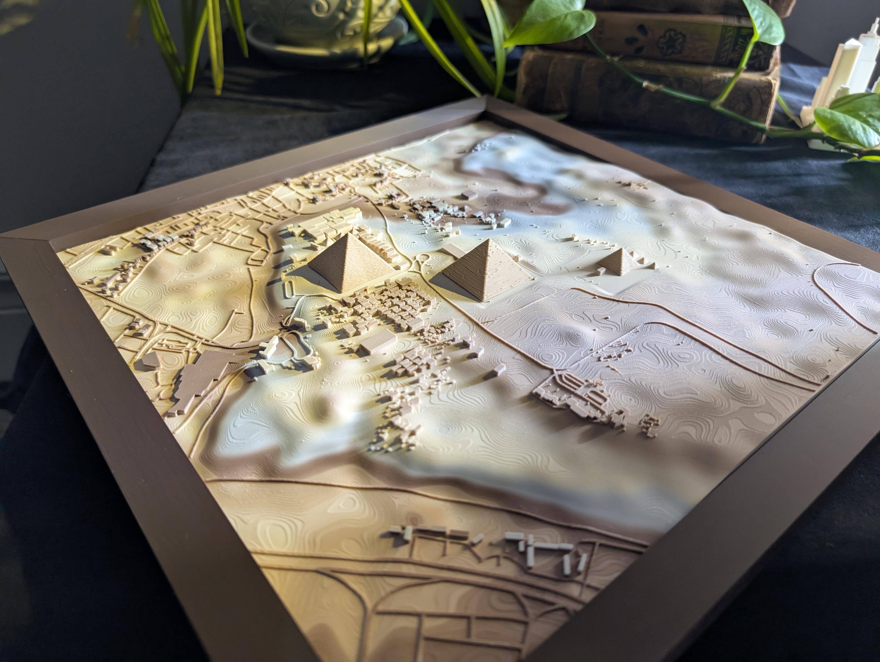 Pyramids of Giza Model – 300mm Monument Edition | Ancient Egypt 3D ...